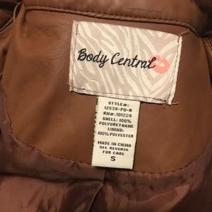 Body Central | Jackets & Coats | Leather Jacket | Poshmark